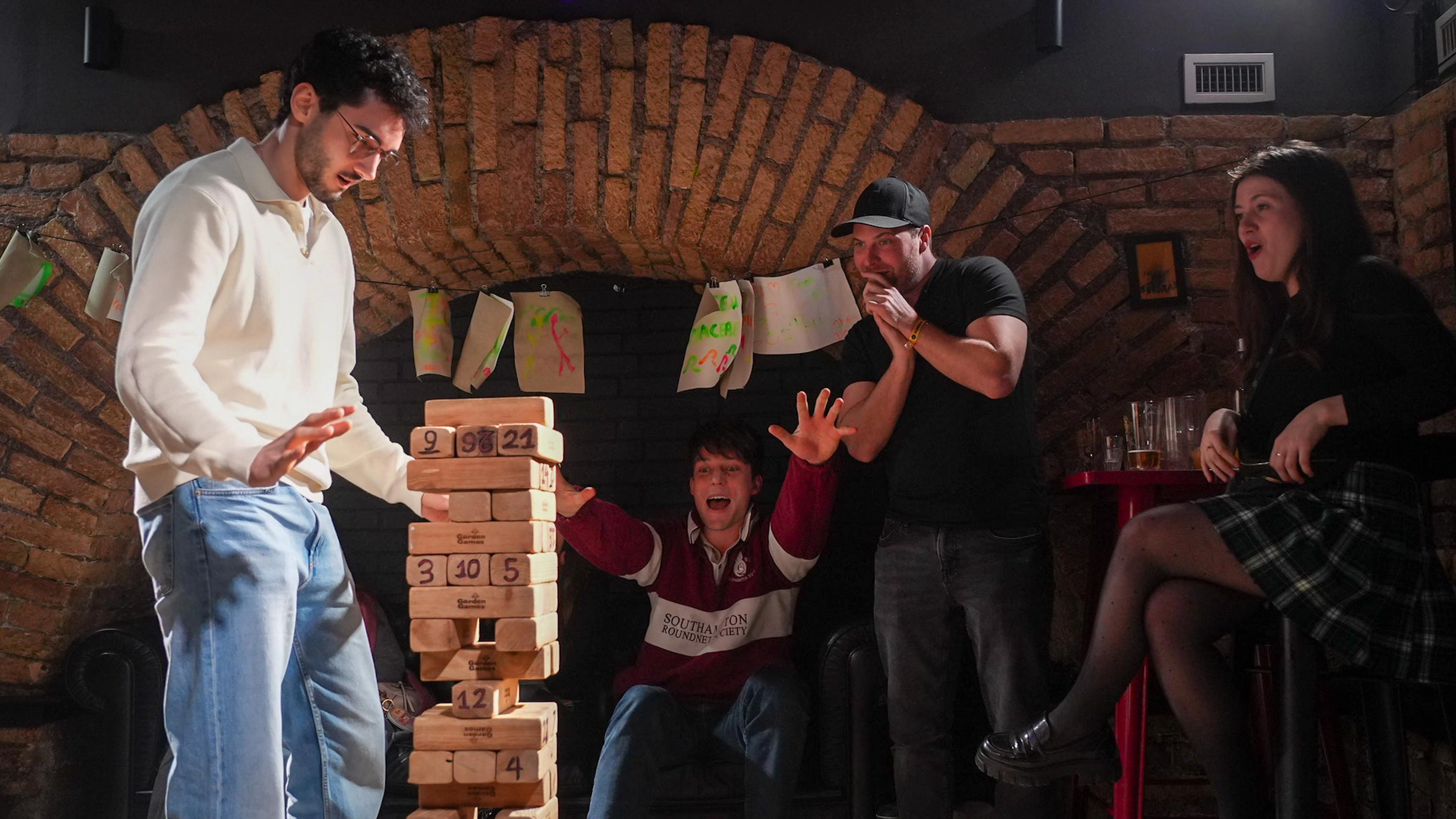 Giant Jenga Challenge